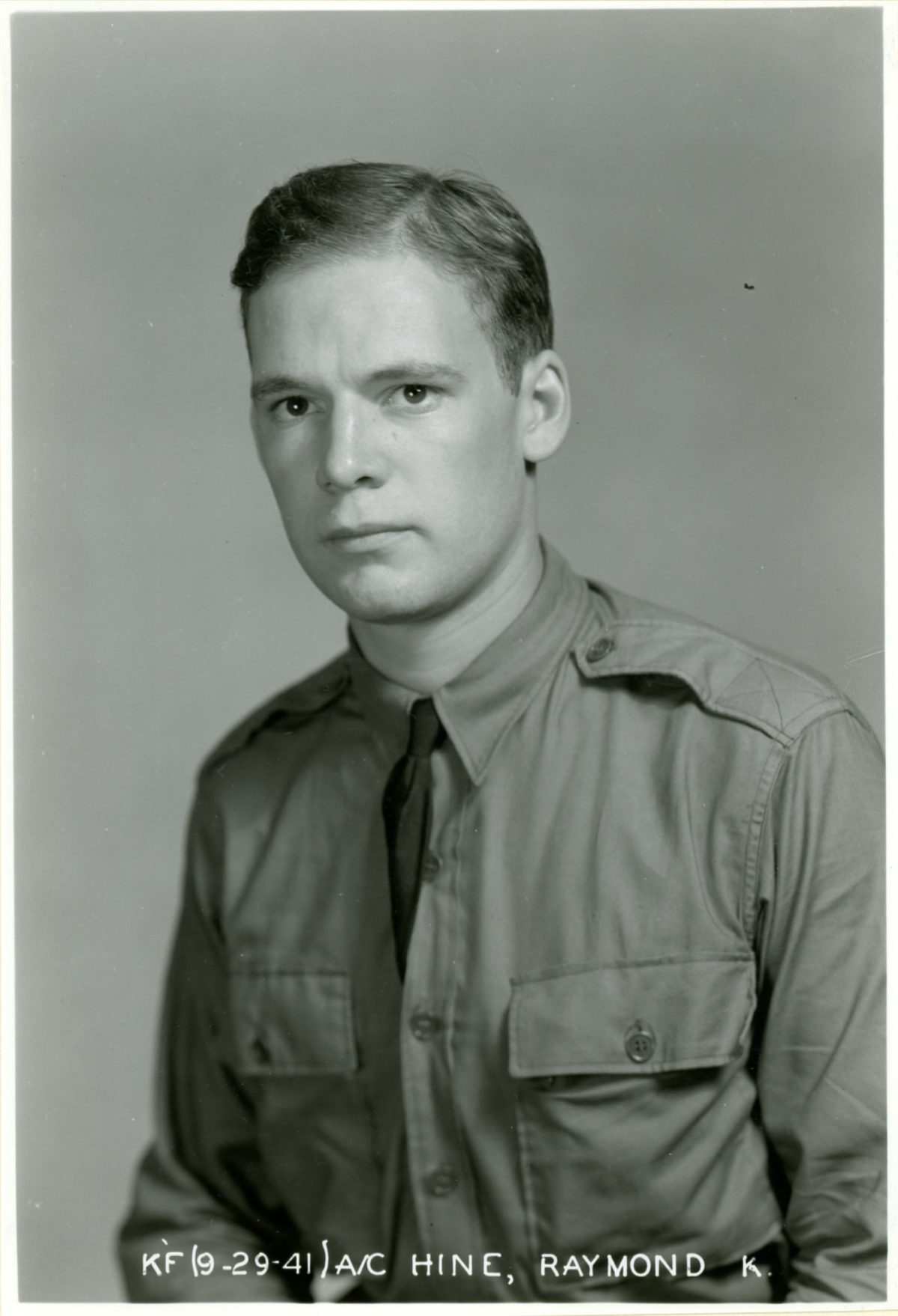 1 Lt. Raymond K. Hine, at FindAGrave